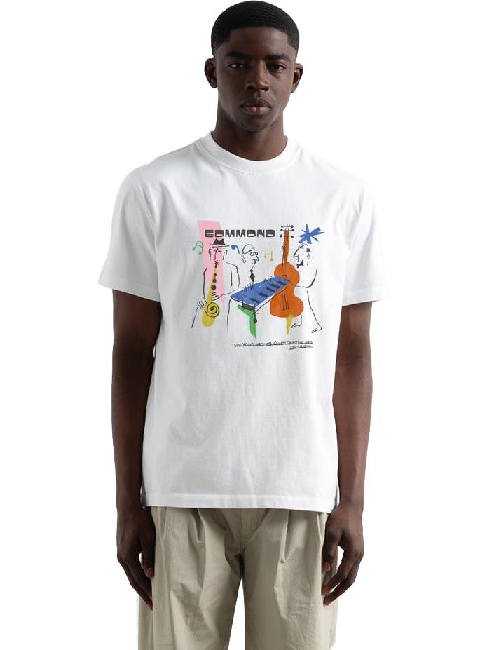 EDMMOND STUDIOS cassette print t-shirt